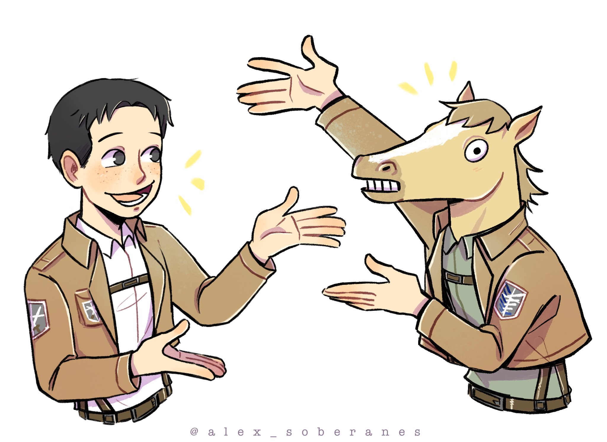 Attack On Titan Jean And Marco
