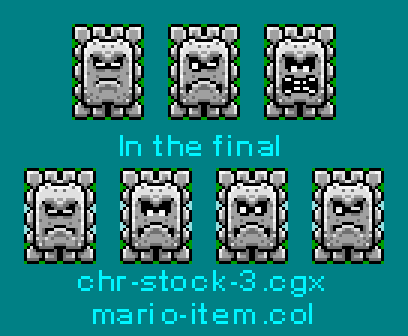 Paper Mario Item Sprites