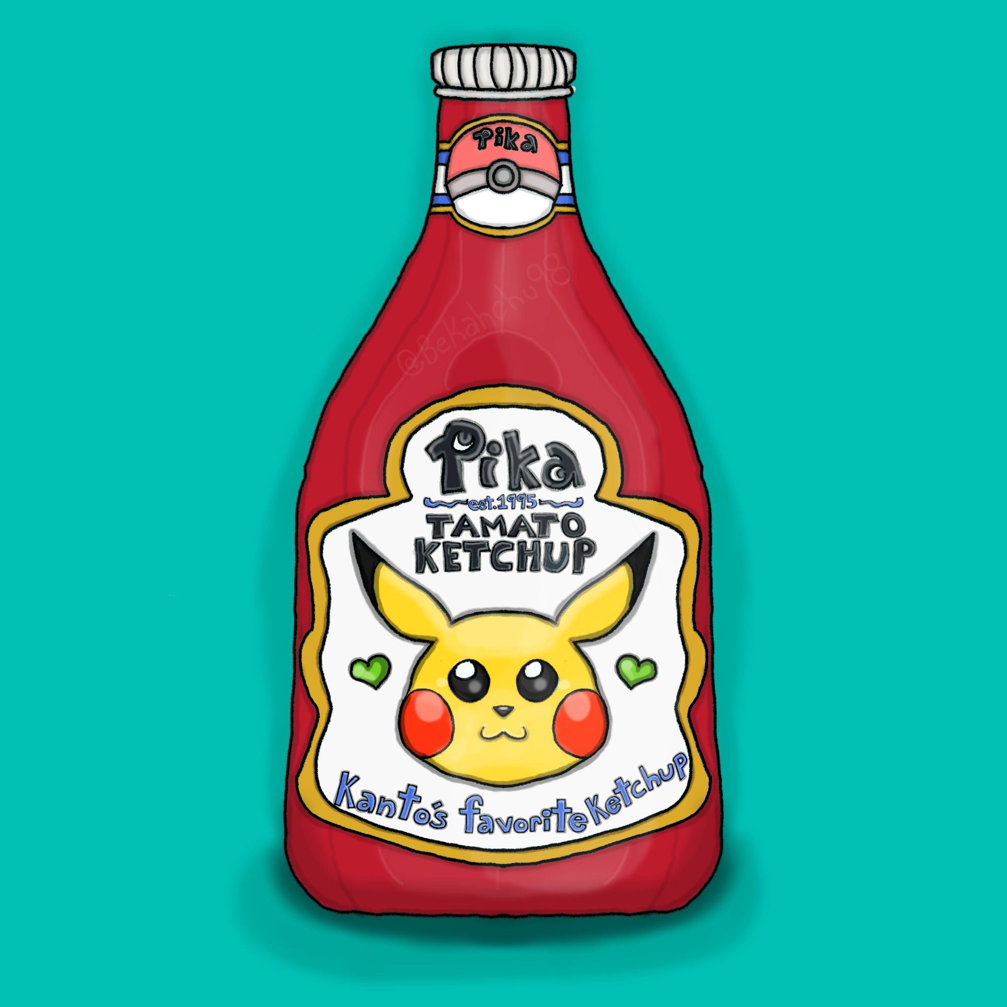 Pikachu Ketchup