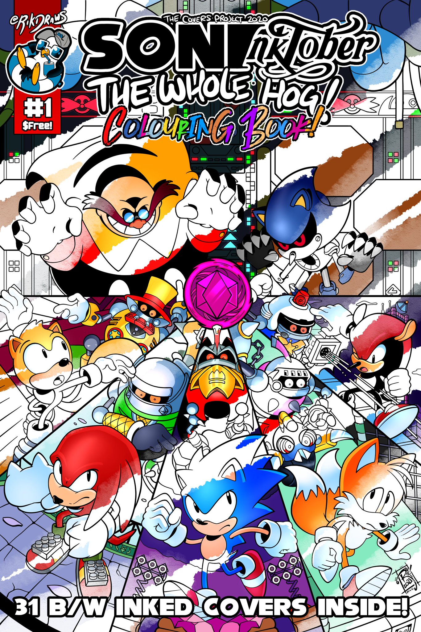 RiK! Mack on Twitter: "Happy #Sonic30th! To celebrate, I'm dropping a Sonic colouring book! Here ...