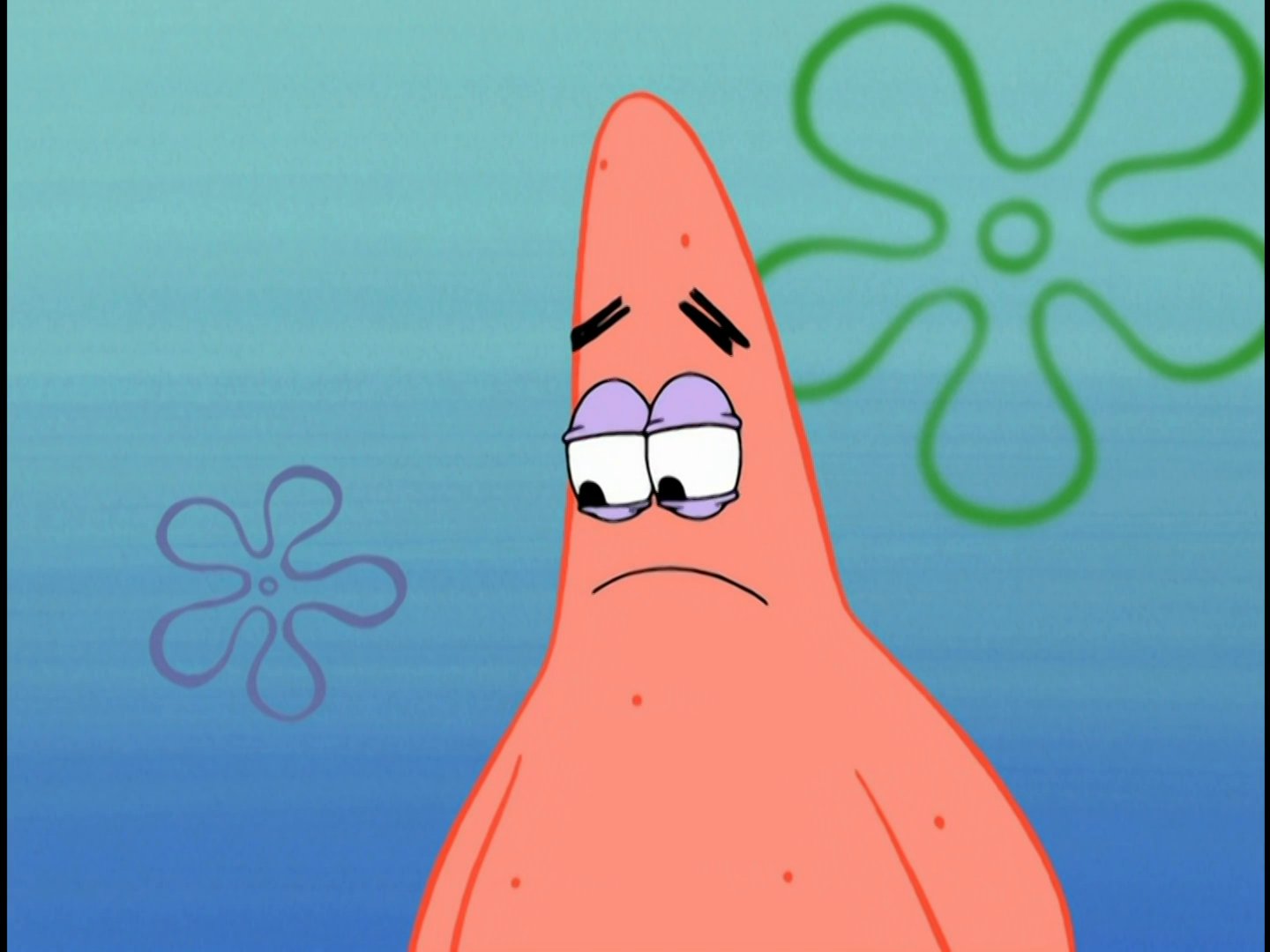Patrick Star Sad Face