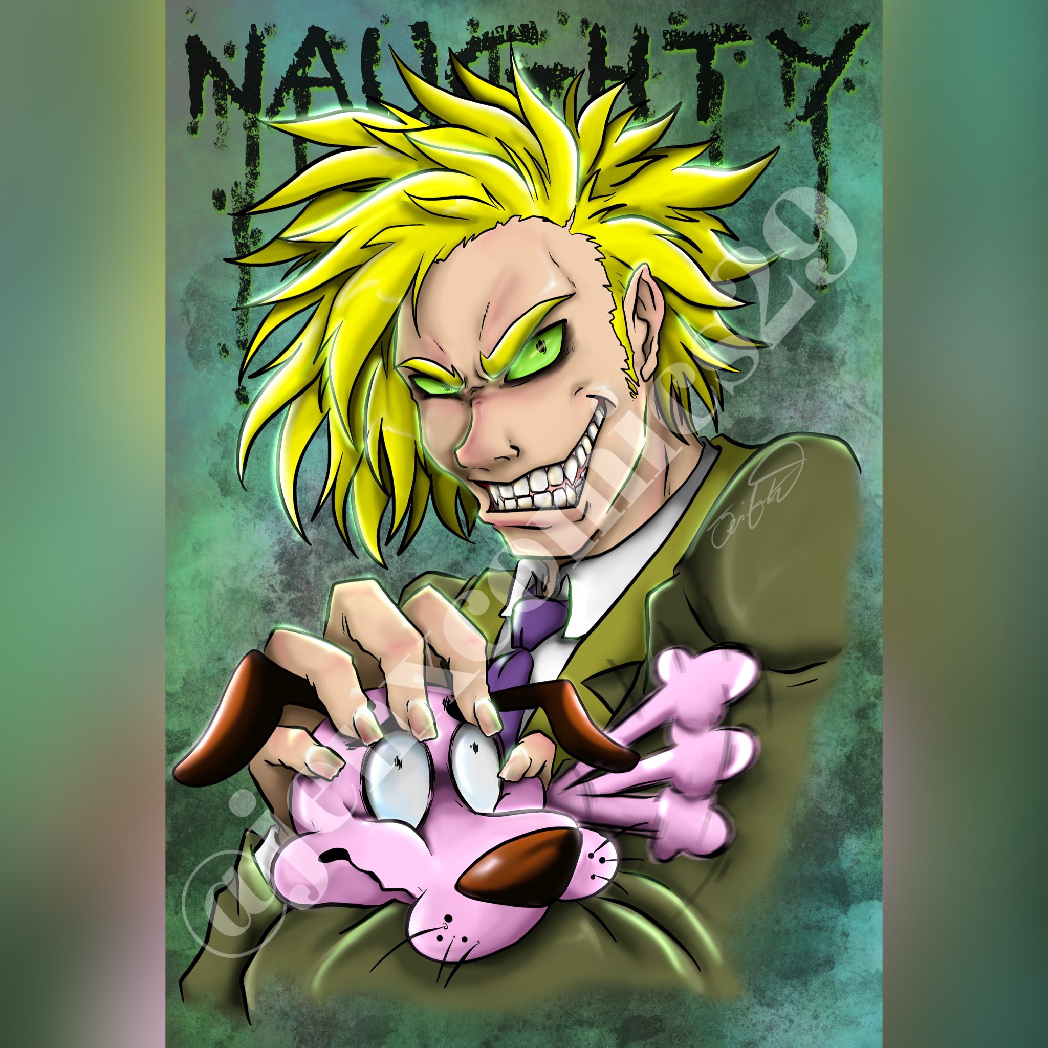 Courage The Cowardly Dog Haircut