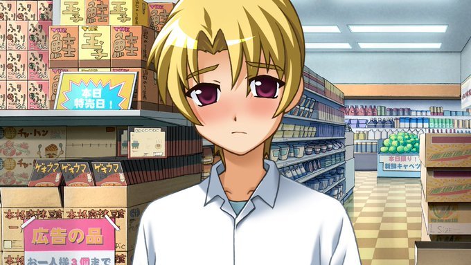 🎀 Femboy of The Day 🎀 on Twitter: "Today's Femboy of the day is Satoshi Hojo from Higurashi no ...