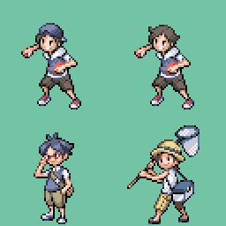 Fakemon Trainer Sprites