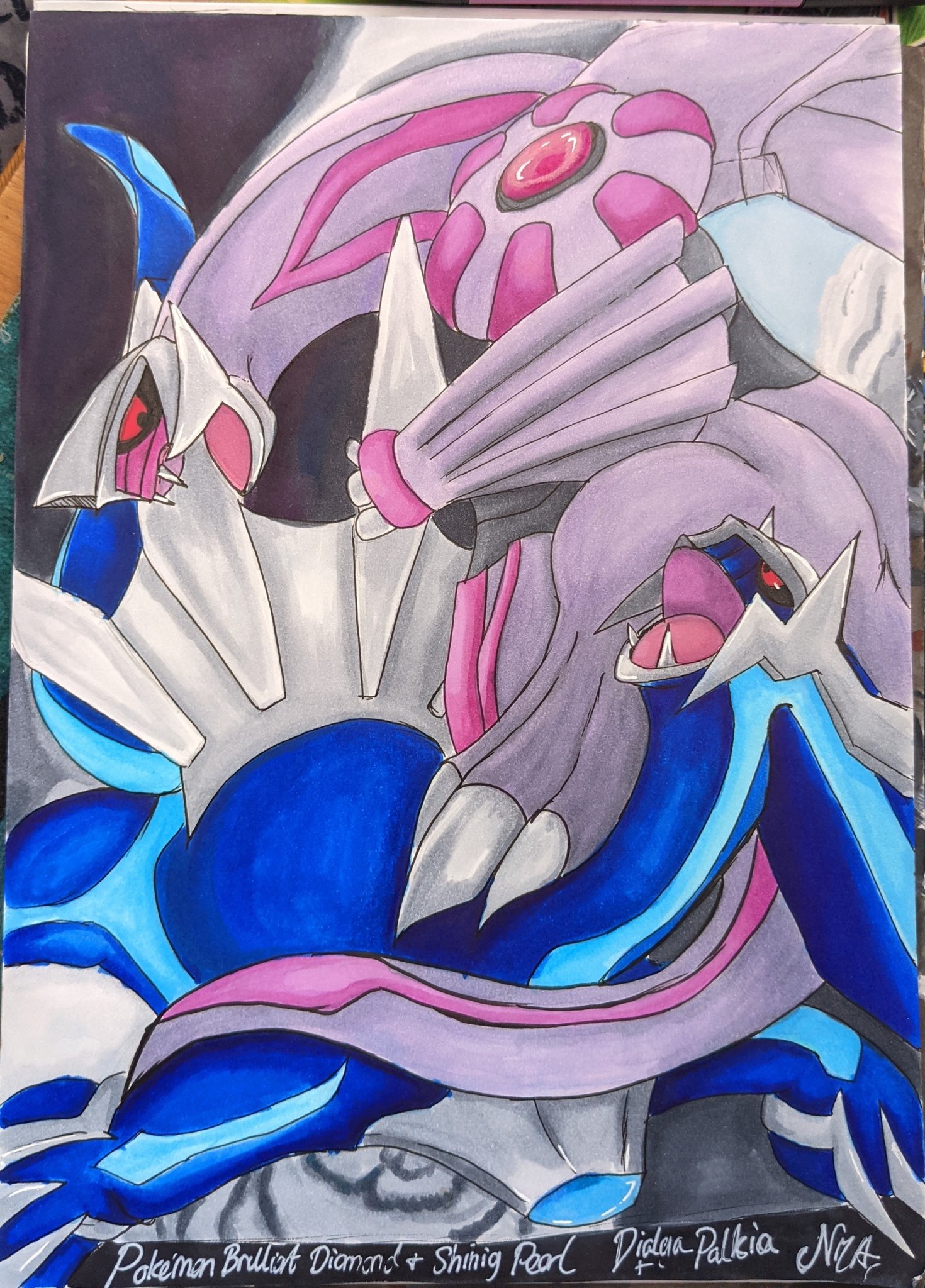 Pokemon Dialga And Palkia