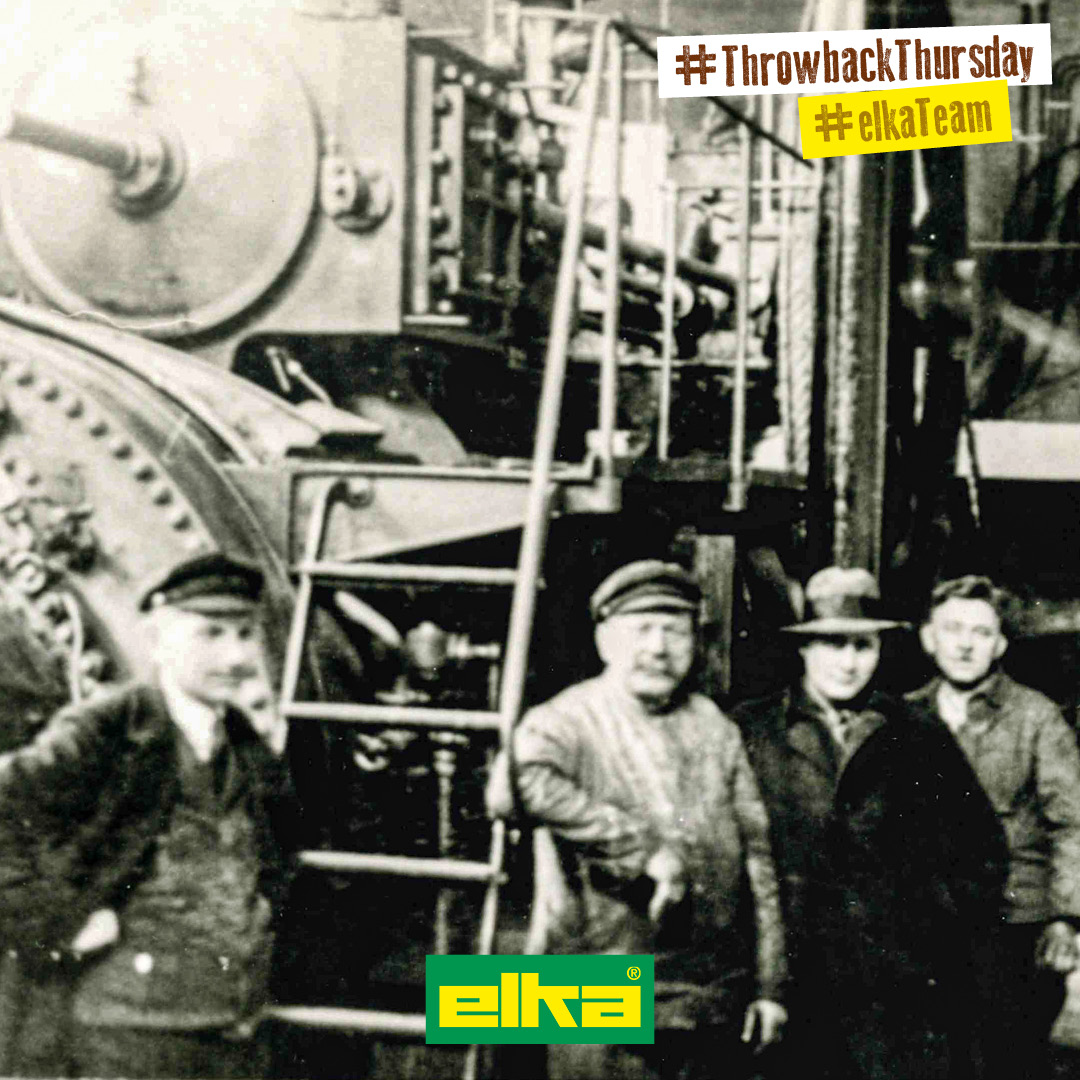 elka-Holzwerke on Twitter: "🎞 📸 #ThrowbackThursday · Schon früh investierte elka in "Hightech ...