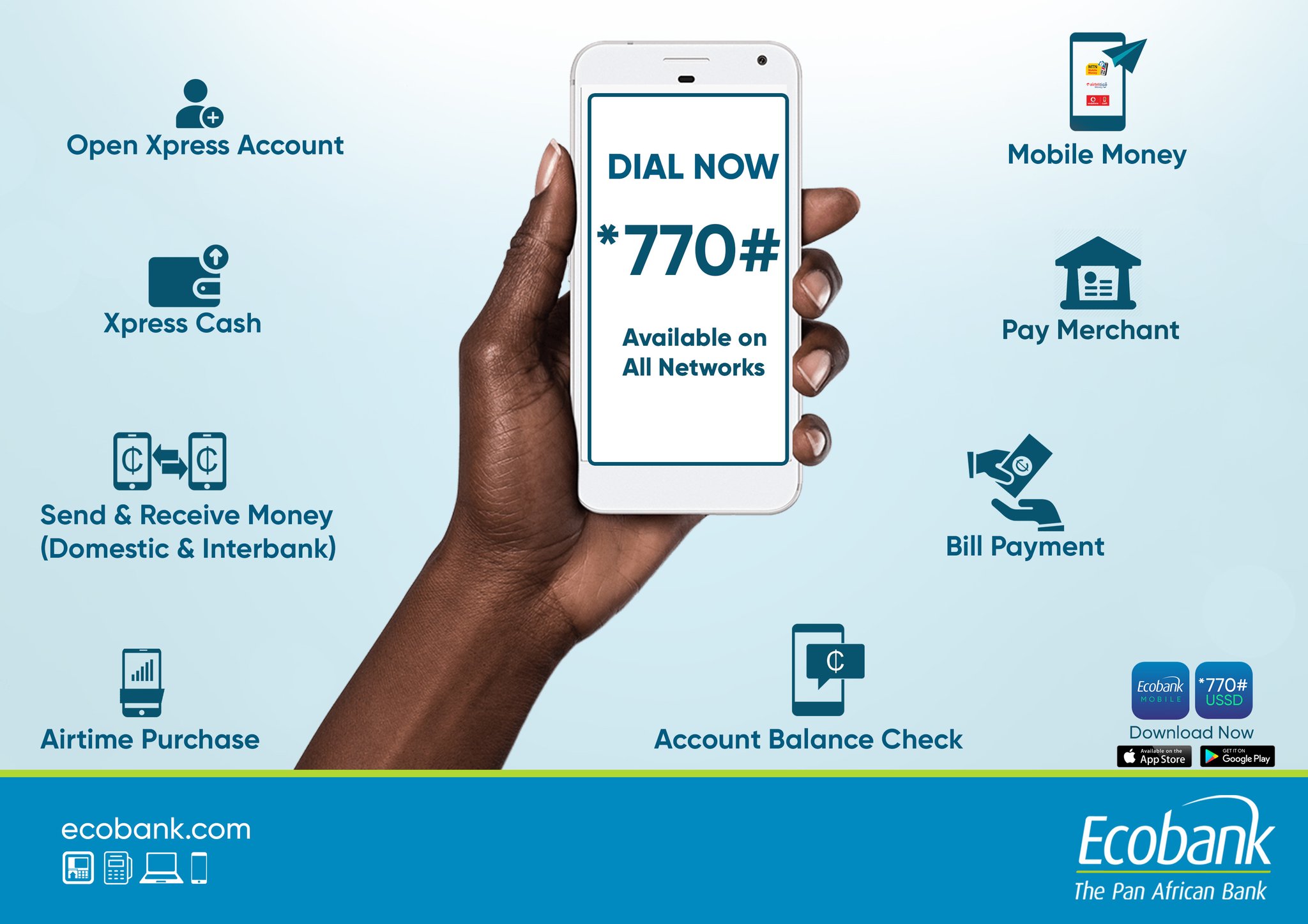 Ecobank Ghana Plc On Twitter No Data Dont Sweat It Dial 770 And