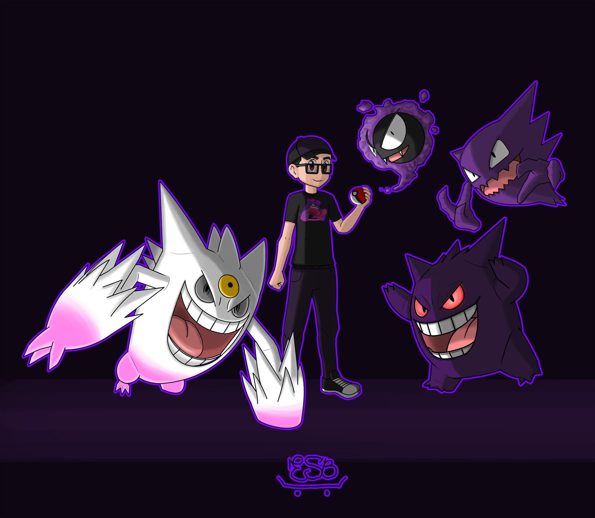 Pokemon Gengar Evolution