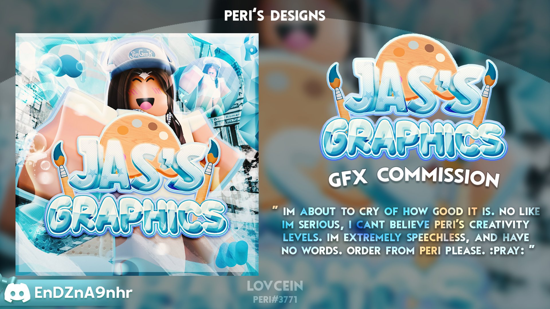 peri on Twitter: "🎨 'Jas's Graphics GFX Commission Another GFX commission completed! This one ...