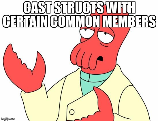 Meme Overflow On Twitter Cast Structs With Certain Common Members Bzyfjnspvp