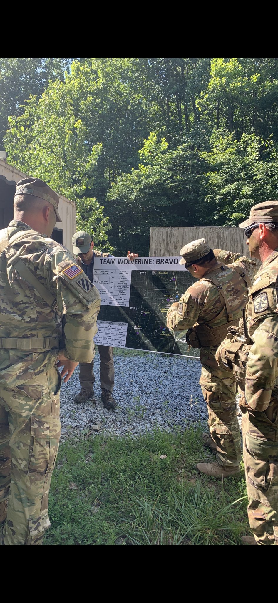 Army ROTC on Twitter: "We spy 3rd Reg beginning #FTX 👀 🥾" / Twitter