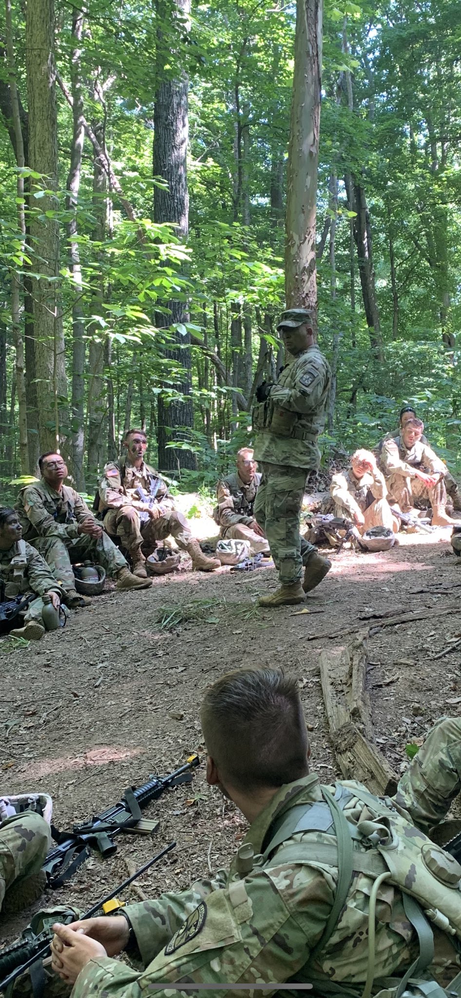 Army ROTC on Twitter: "We spy 3rd Reg beginning #FTX 👀 🥾" / Twitter