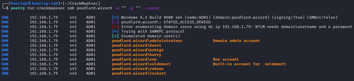 mpgn on Twitter: "Finally CrackMapExec can now fetch all domain users when the DC is vulnerable ...
