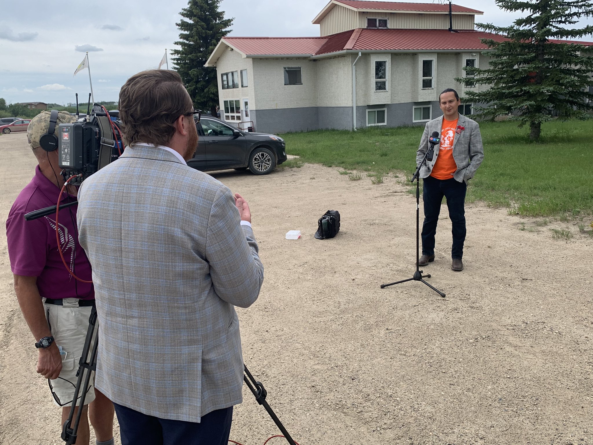 Creeson Agecoutay on Twitter: "Chief Delorme has time to do an interview with us before he has ...