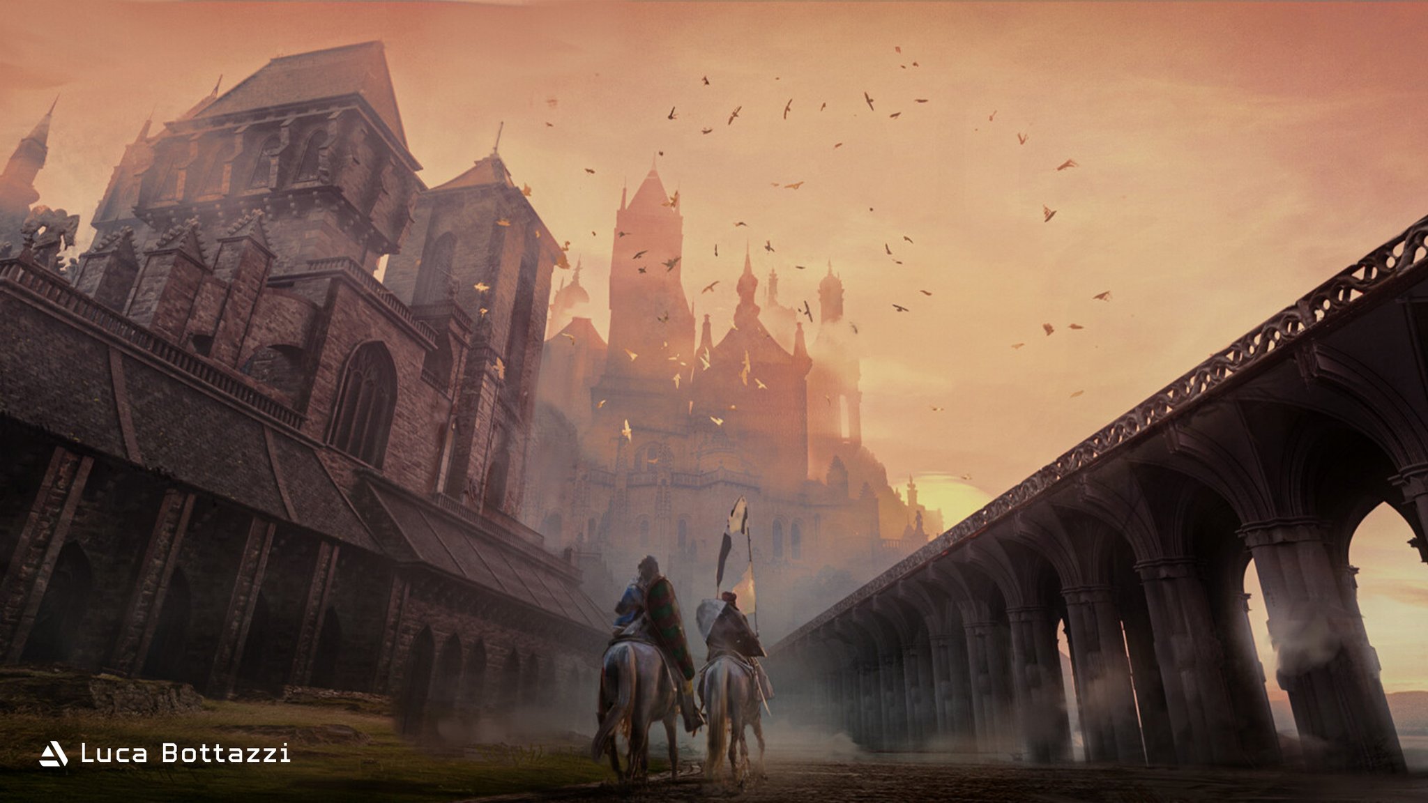 KitBash3D on Twitter: "3D Artist Luca Bottazzi (@hyrbisoul) used our Dark Fantasy kit to bring ...