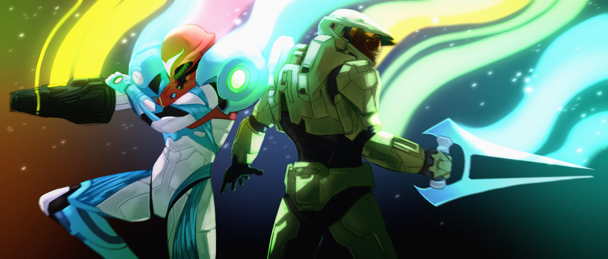 Samus And Master Chief Love Story