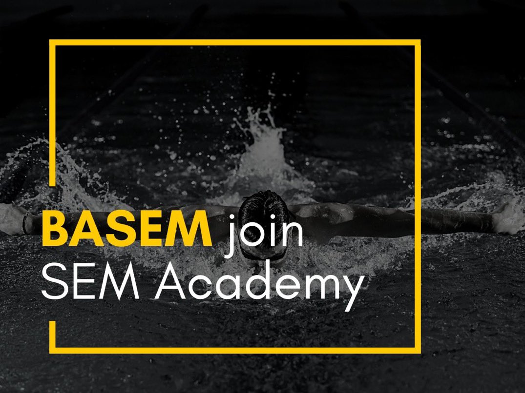 The SEM Academy on Twitter: "SEM Academy is thrilled to announce a new partnership with @basem ...