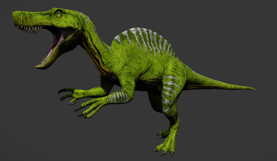 Primal Carnage Spinosaurus Vs T Rex