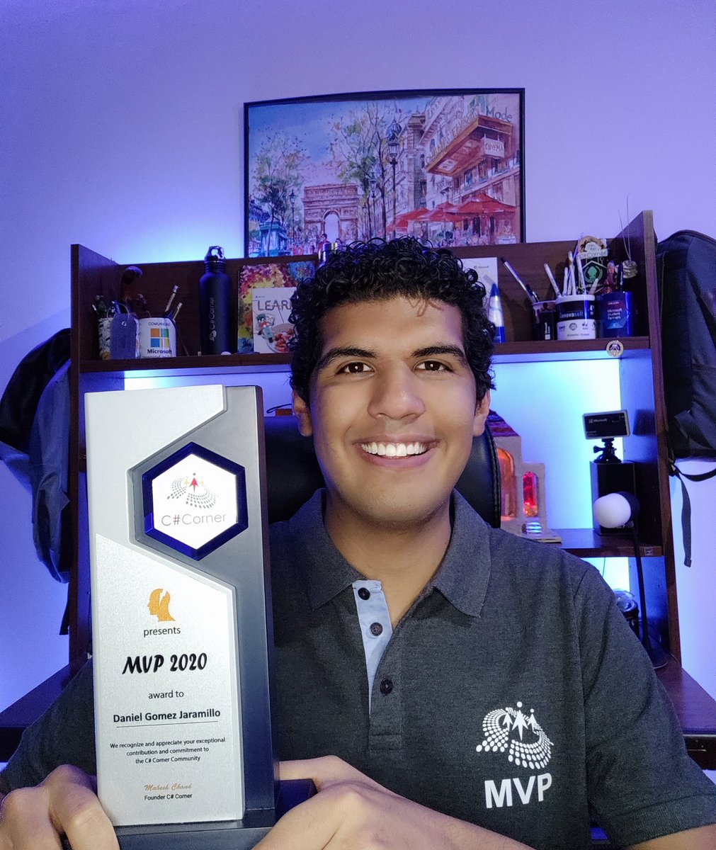 Daniel Gomez 🕺 on Twitter: "🏅 C# Corner MVP 😀 Thank you very much @CsharpCorner, @RohitGuptaAI ...