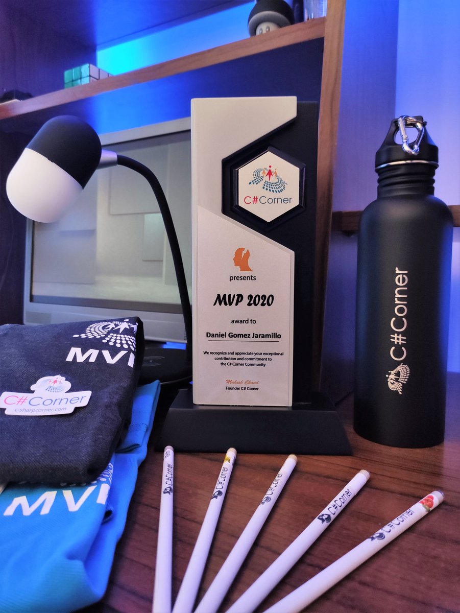 Daniel Gomez 🕺 on Twitter: "🏅 C# Corner MVP 😀 Thank you very much @CsharpCorner, @RohitGuptaAI ...