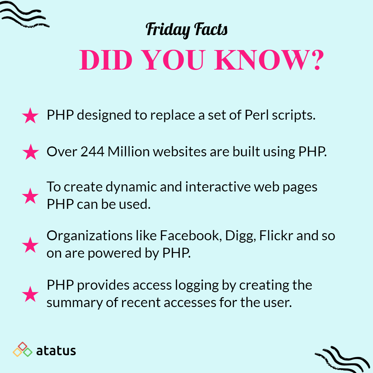 Atatus On Twitter Php Is A Widely Used Open Source Scripting Language Whose Scripts Are 5697