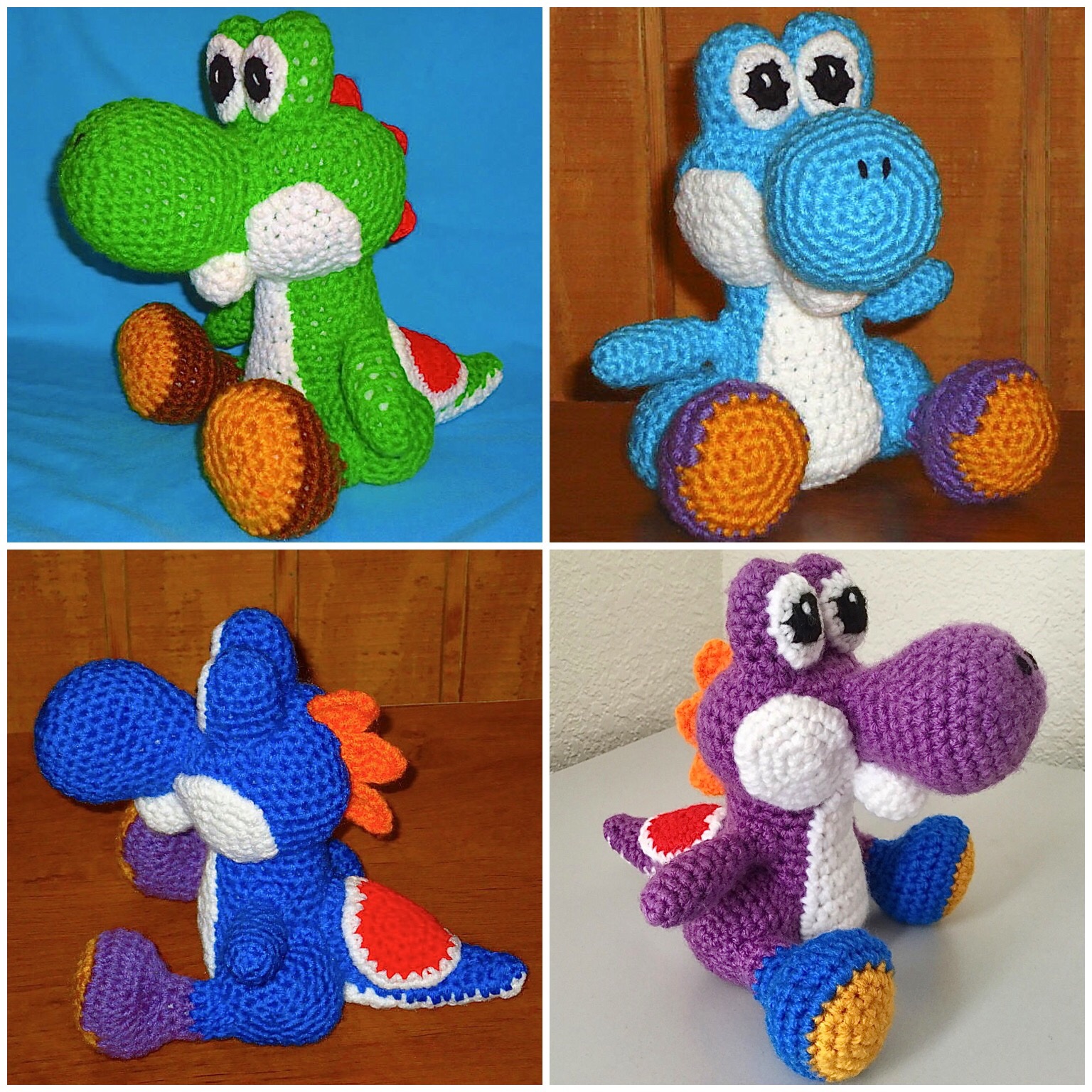 Yoshi Crochet Pattern