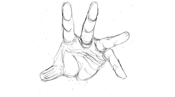 How To Draw A Hand Reaching Out To You