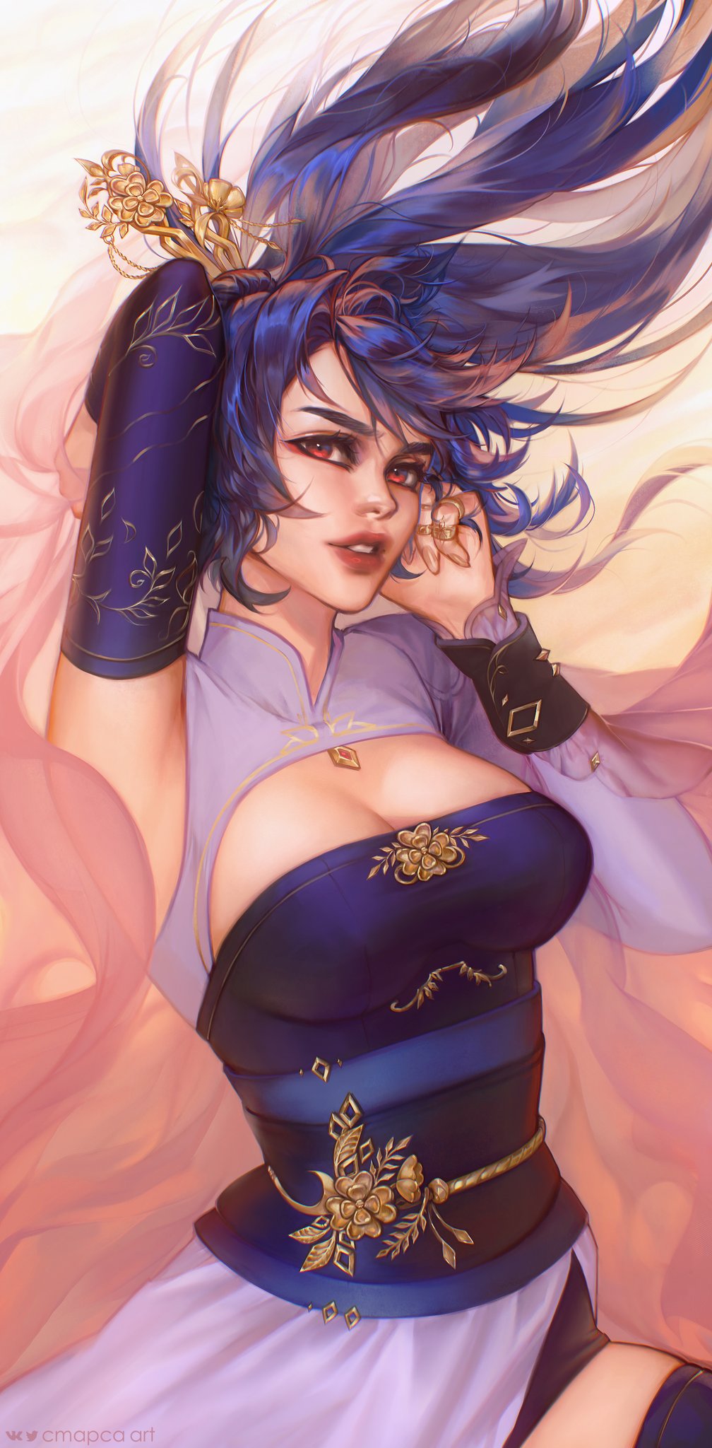 Cmapca art on Twitter: "For @ArtSahyuk 🌸…