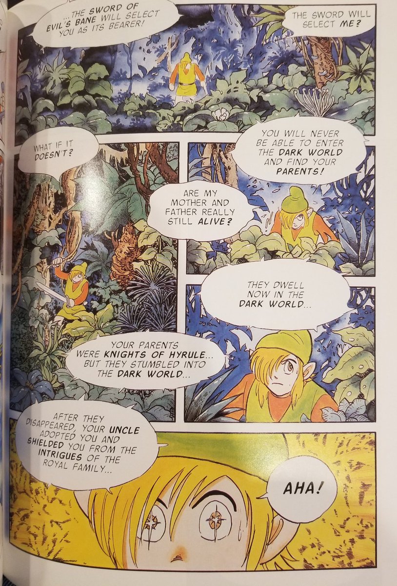 「thinking about an interesting aldin scene... 」dungeon meshi spoilersの漫画