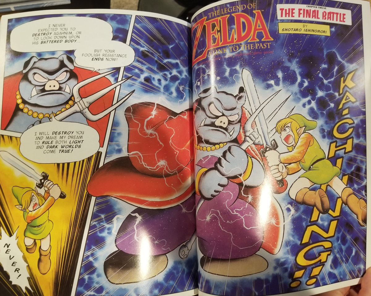 「I bought this alttp comic today, reprinted from 1993 and the」dungeon ...