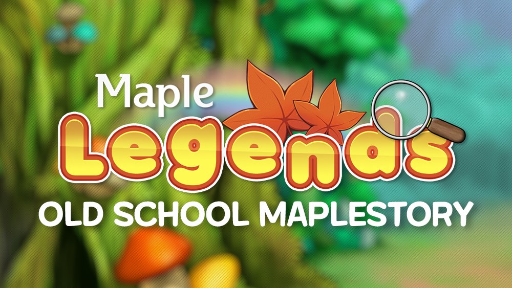 MapleLegends🍁 on Twitter: "Miss playing the Old School #Maplestory? Join us at #MapleLegends as ...