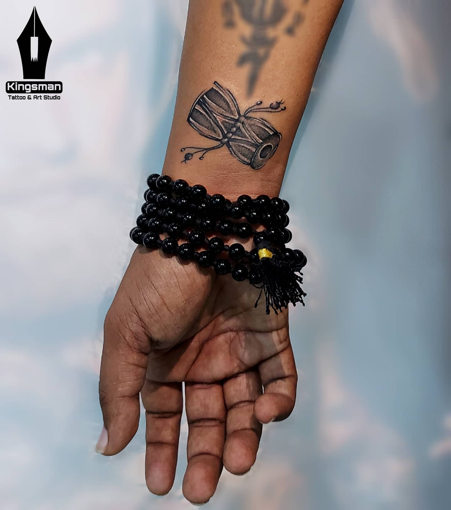 Damru Tattoos 60 Best Trishul Tattoo Designs Lord Shiva Trishul Tattoo