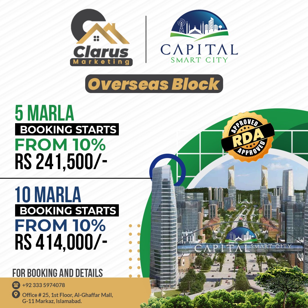 Clarus Marketing on Twitter: "Capital Smart City is one of the best, lucrative, and affordable ...