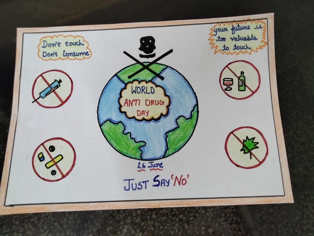 Say No To Drugs Poster Making