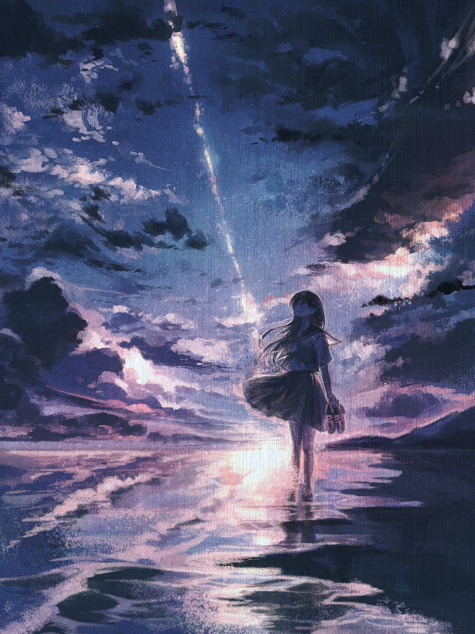 まるたに on Twitter: "「どこまでも行けるはず」 #EIZOイラストコンテスト https://t.co/kFNZZnXkw5" / Twitter