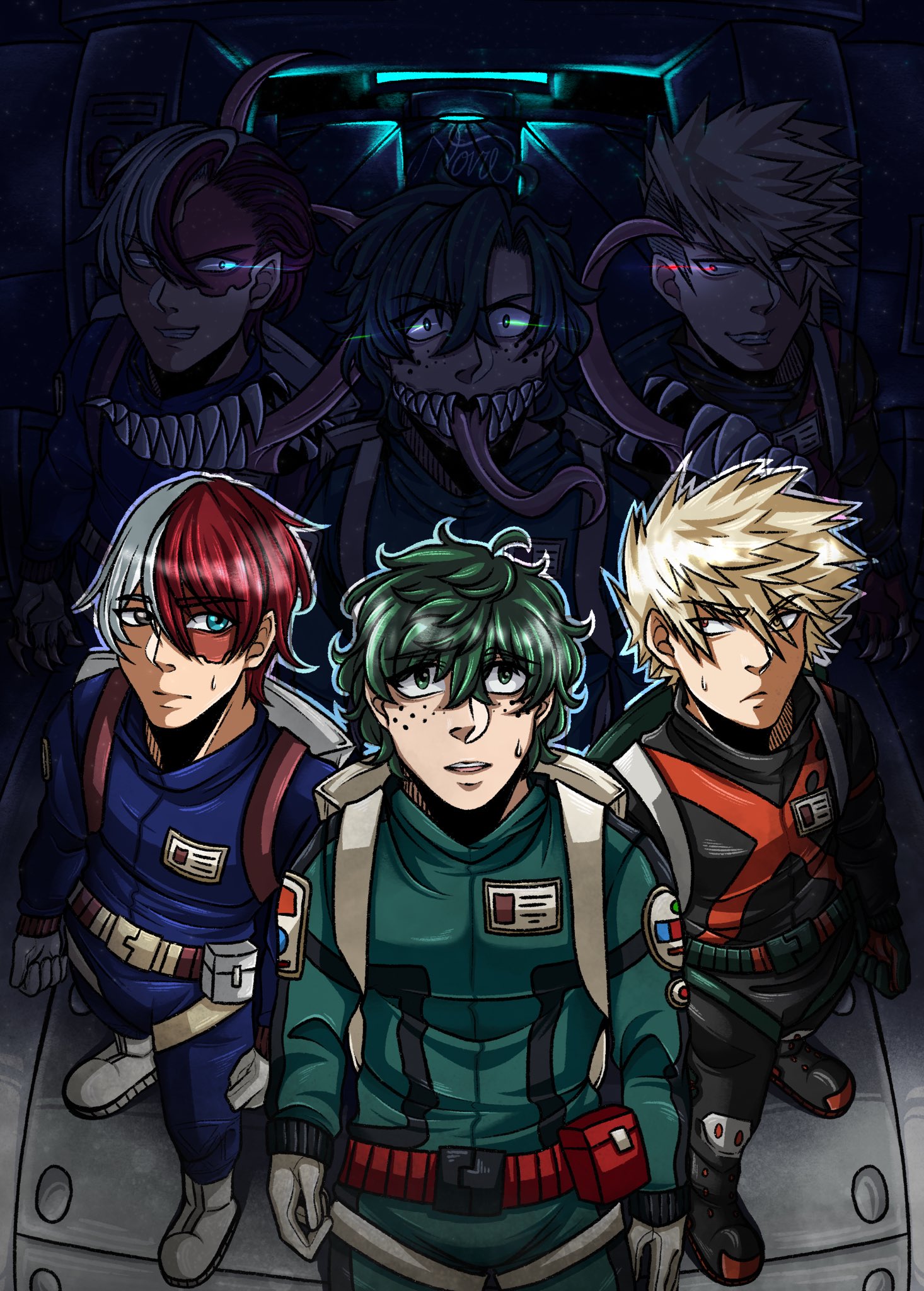 Yaoi ewerywhere!: Among Us - My Hero Academia