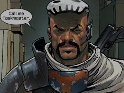 Taskmaster Marvel Face