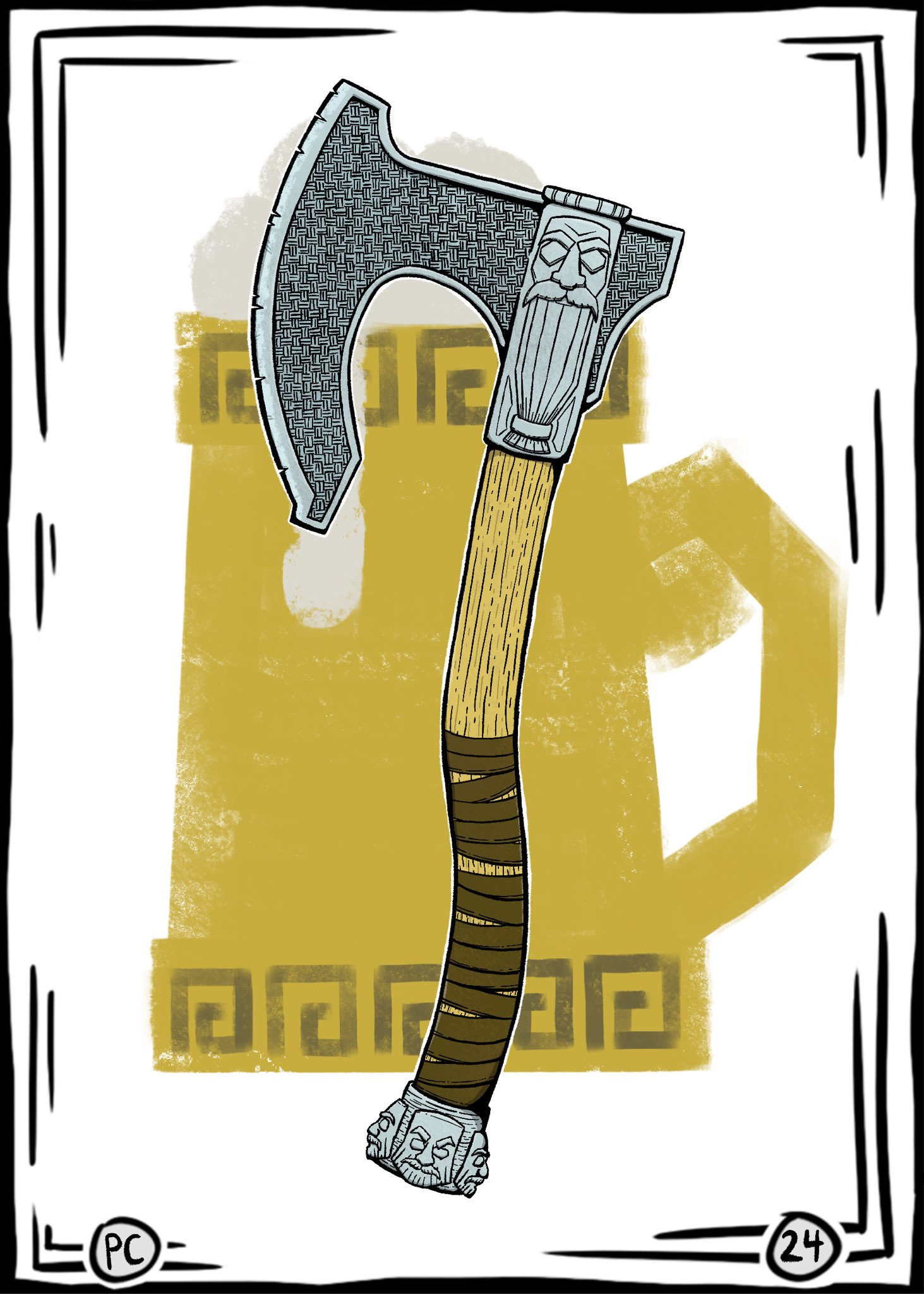 Dwarven War Axe Pathfinder