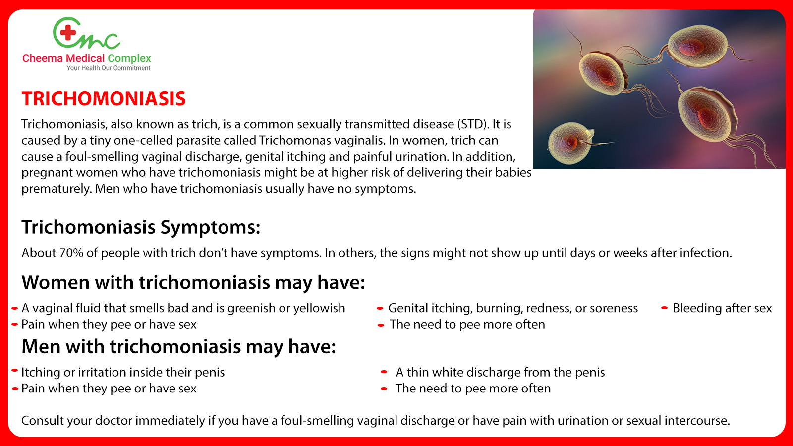 Trichomoniasis Symptoms