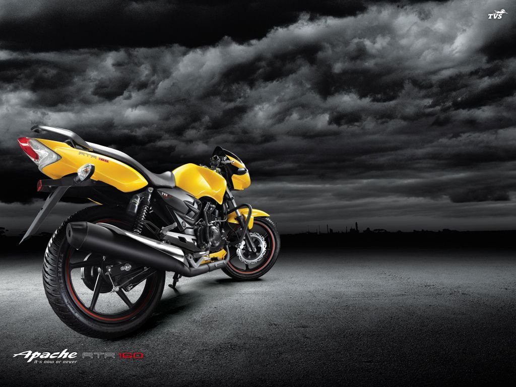 Apache Rtr 180 Yellow