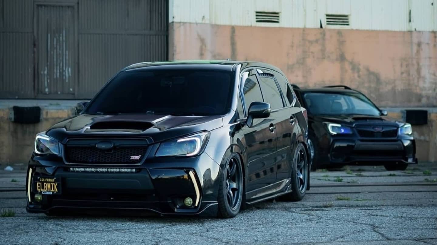 Slammed Subaru Forester