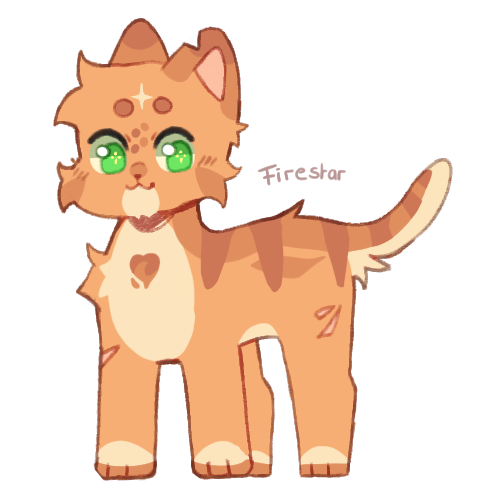 Chibi Warrior Cats Firestar