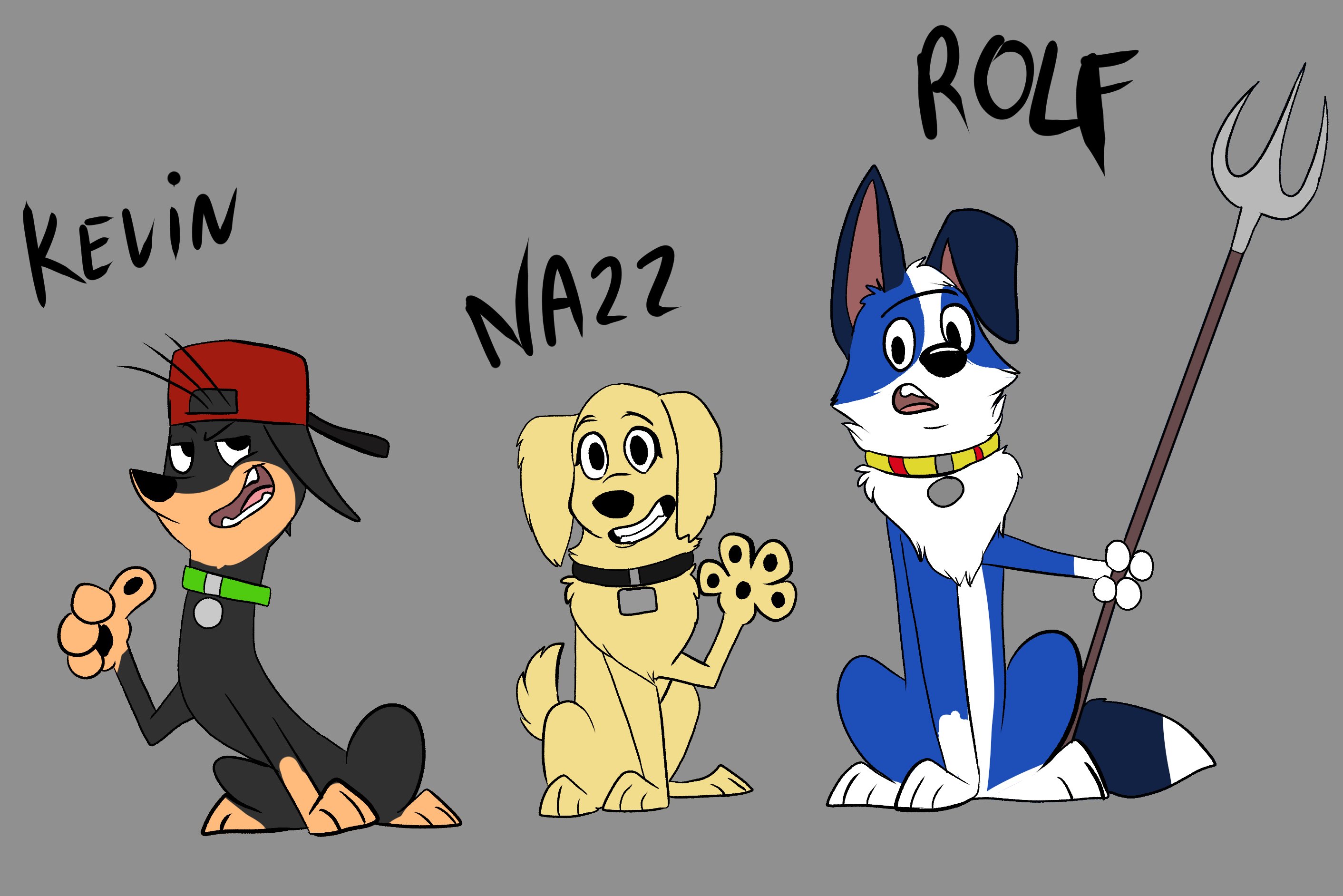 Fenris (commissions open) on Twitter: "#101DalmatianStreet #EdEddnEddy Rolf, Kevin and Nazz in ...