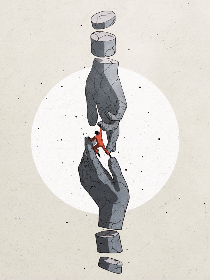 Helping Hand" - 2019 」|Daniel Taylorのイラスト