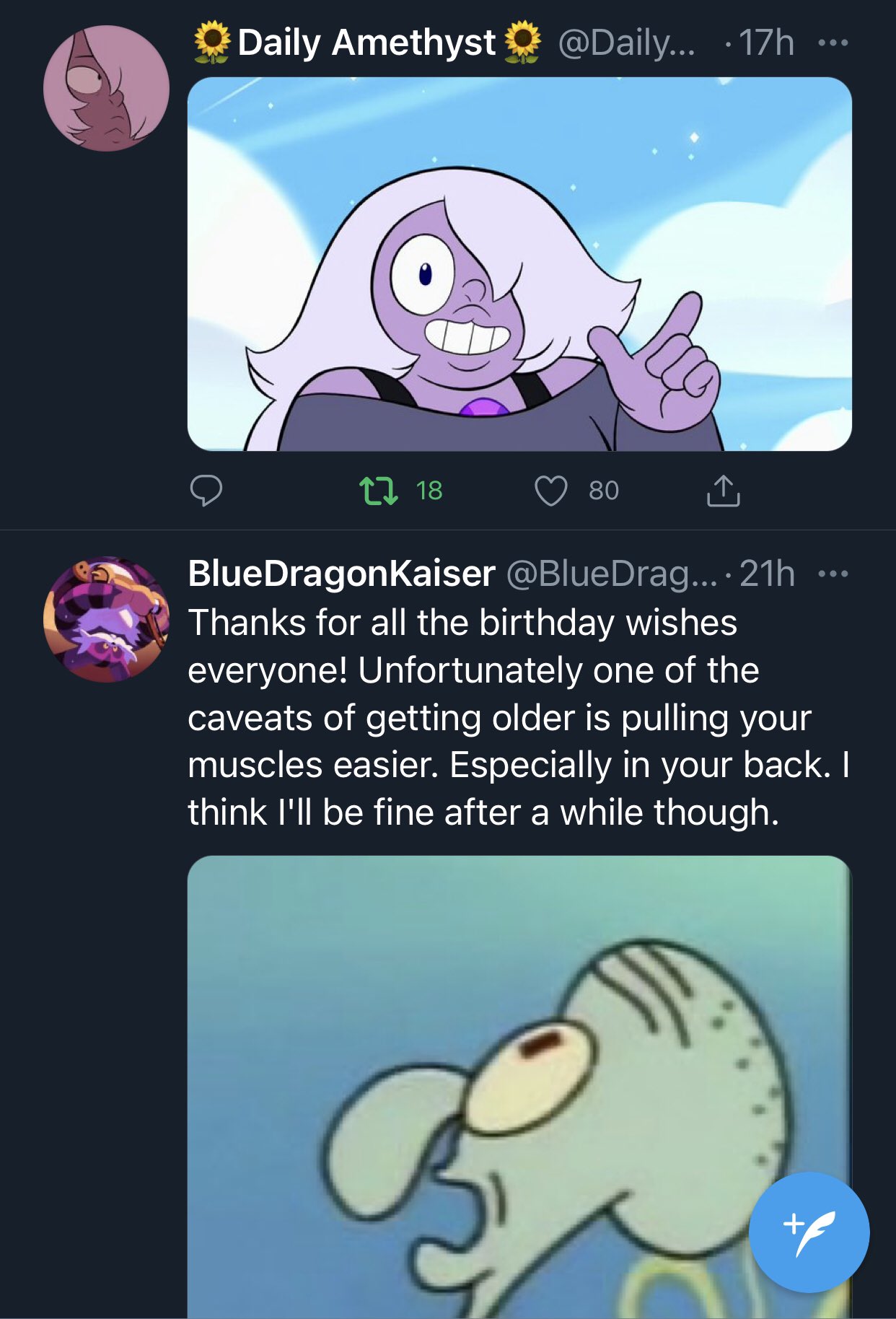 CKDrawsStuff (COMMS OPEN) on Twitter: "@BlueDragonKaise Squidward ...