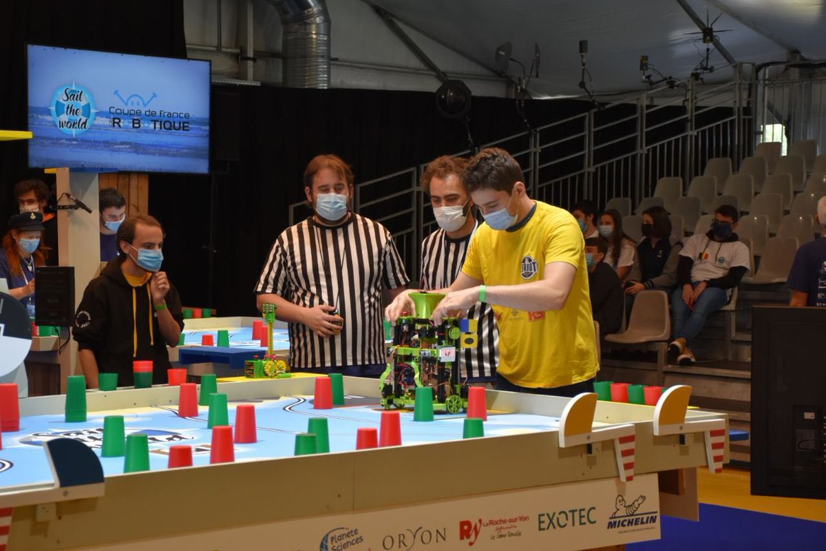 Eirbot on Twitter: "Dernier Jour : Pour son 6eme match, Eirbot a encore une fois fait une grosse ...