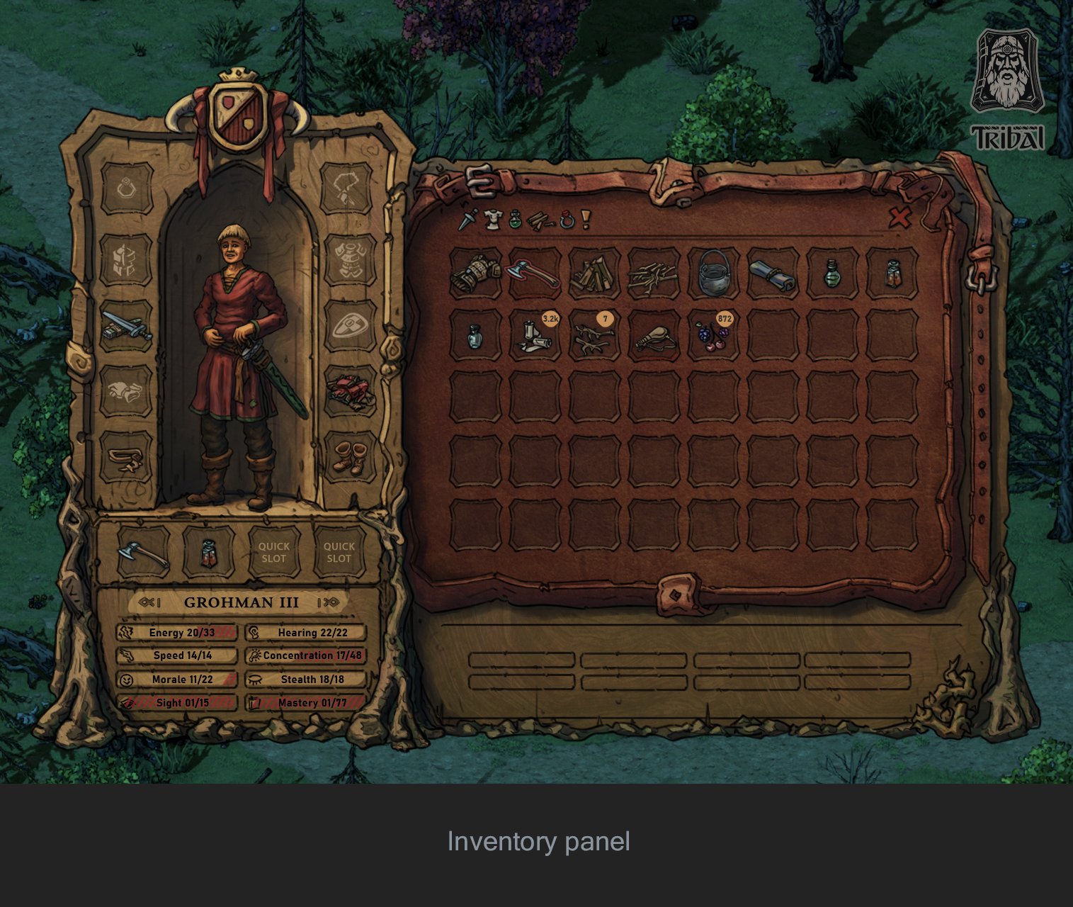 Game Inventory Design
