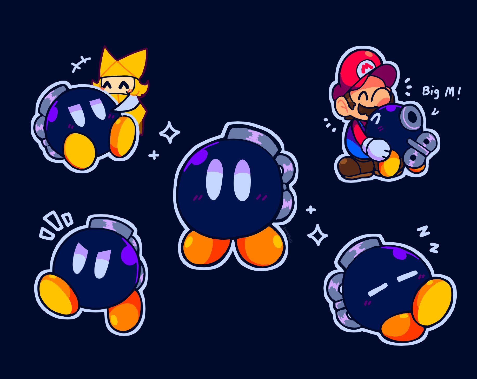 Blue Bob Omb