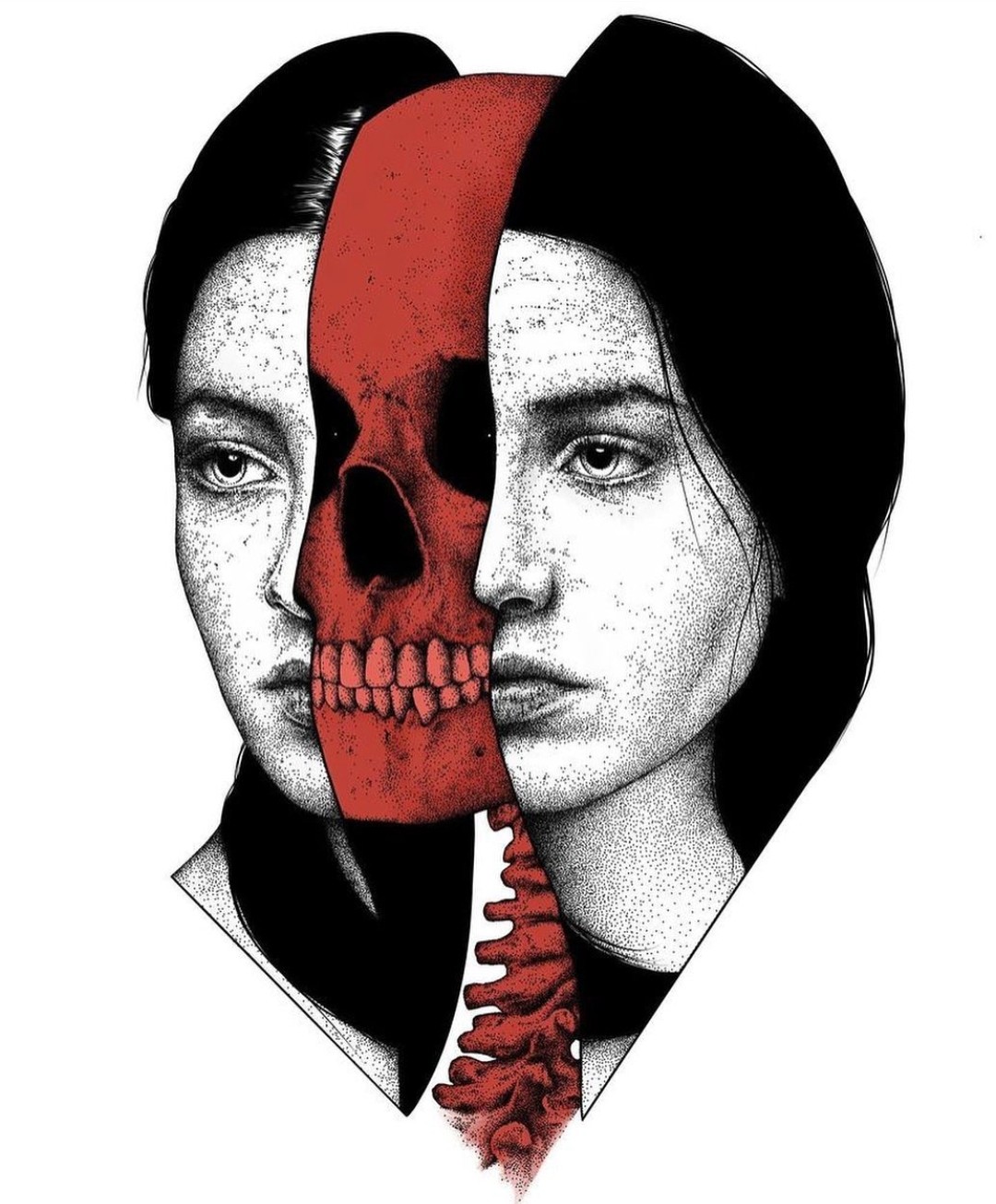 Internal Struggle Art Internal Struggle By Sara Riches