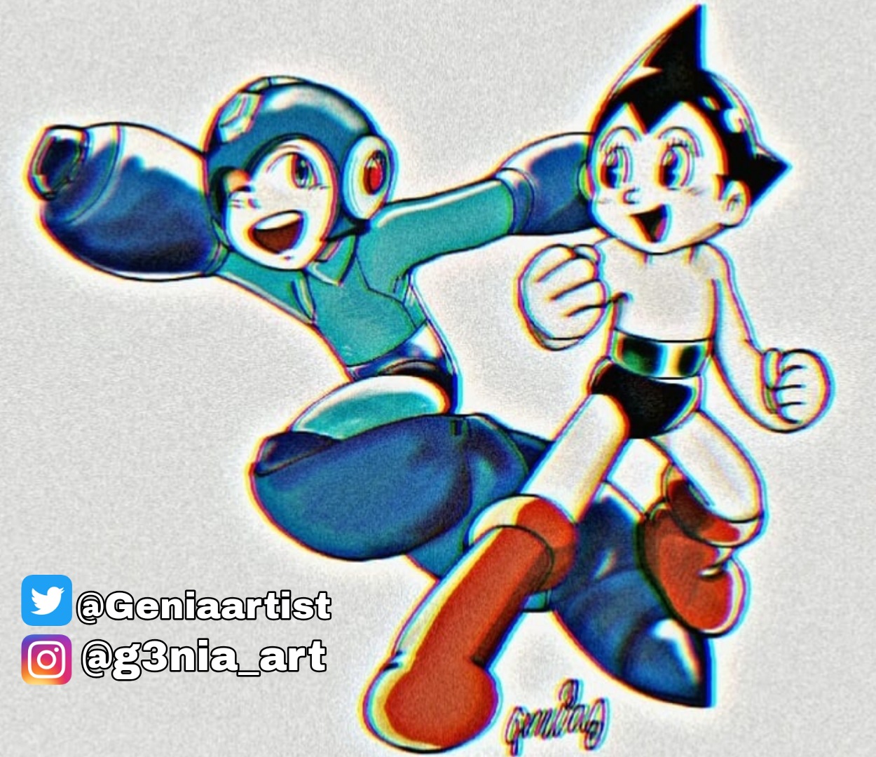 Astro Boy And Megaman